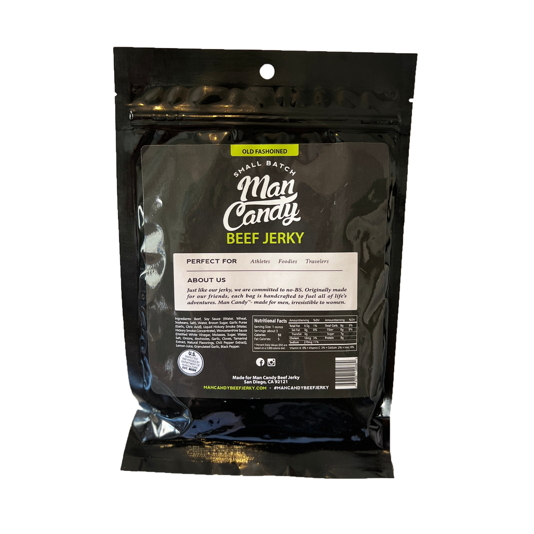 Old Fashioned Man Candy Beef Jerky